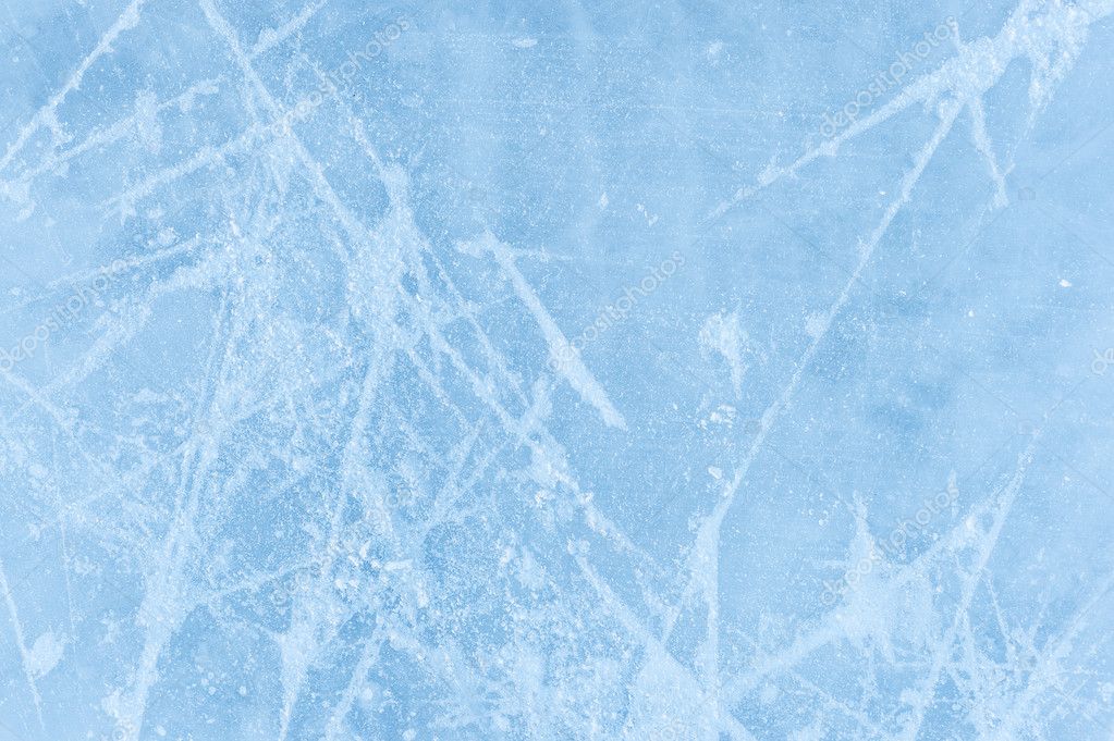 Ice texture on a skating rink — Stock Photo © marcbruxelle #96590788