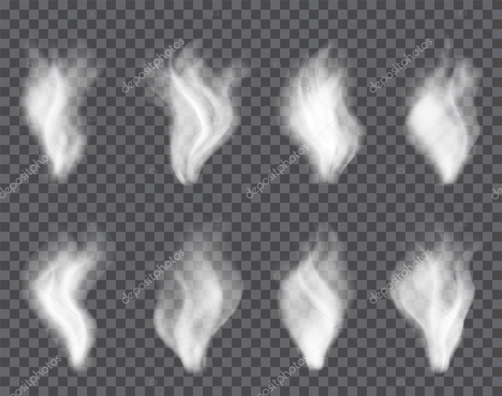 Transparent smoke on dark a plaid background Stock Vector Image by ...