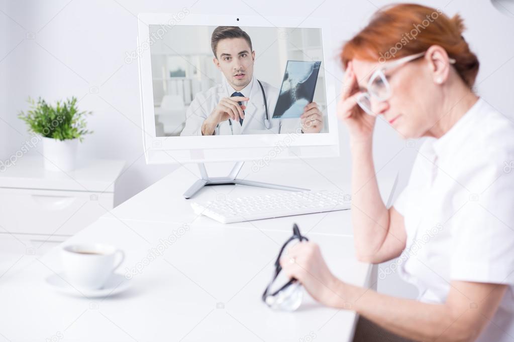 Thinking about the right treatment Stock Photo by ©photographee.eu ...