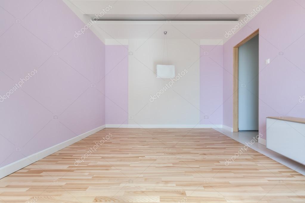 Empty Pink Bedroom