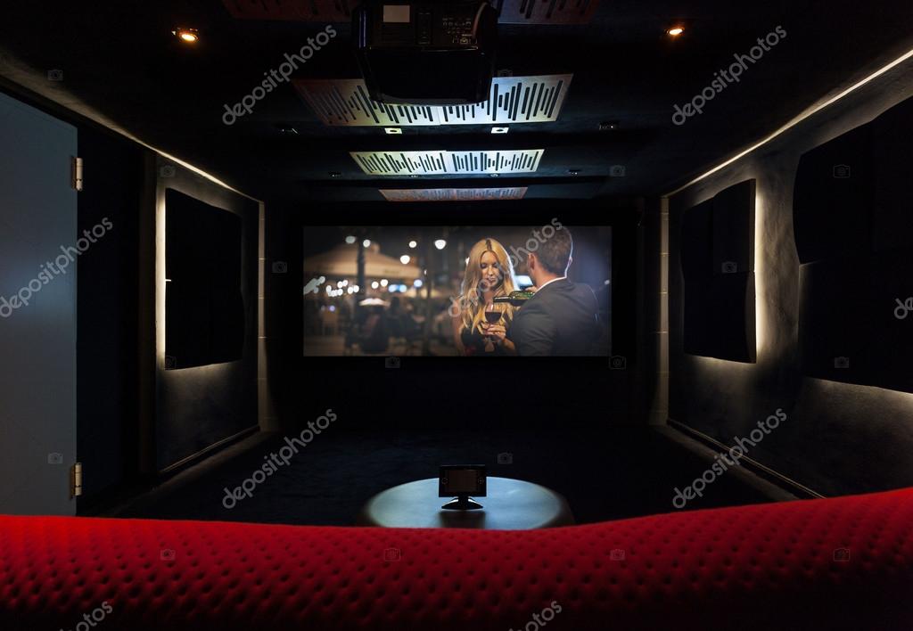 Private cinema at modern house Stock Photo by ©photographee.eu 55727451