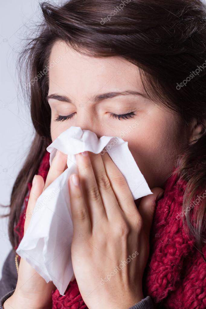 Runny nose Stock Photo by ©photographee.eu 56197407