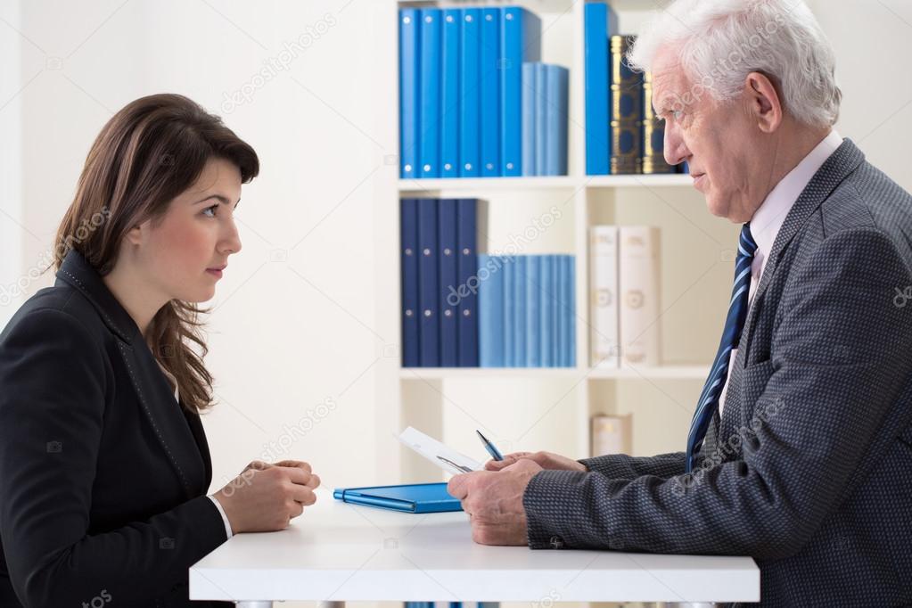 Job interview Stock Photo by ©photographee.eu 63807511