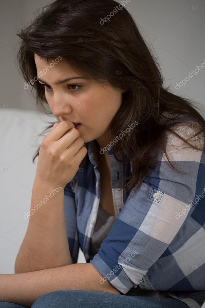 Teenage girl with problem Stock Photo by ©photographee.eu 71742077