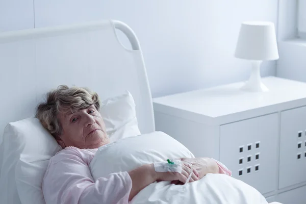 Sick older woman - Stock Image - Everypixel