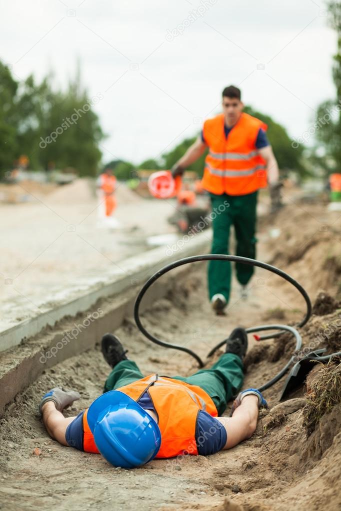 Fatal injury in the workplace Stock Photo by ©photographee.eu 78848514