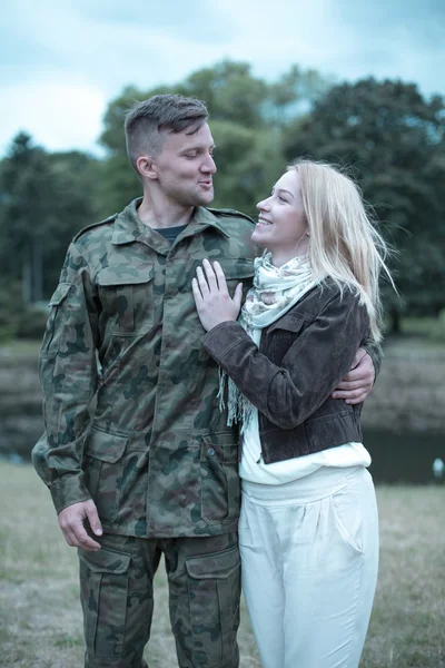 Soldier couple Stock Photos, Royalty Free Soldier couple Images ...