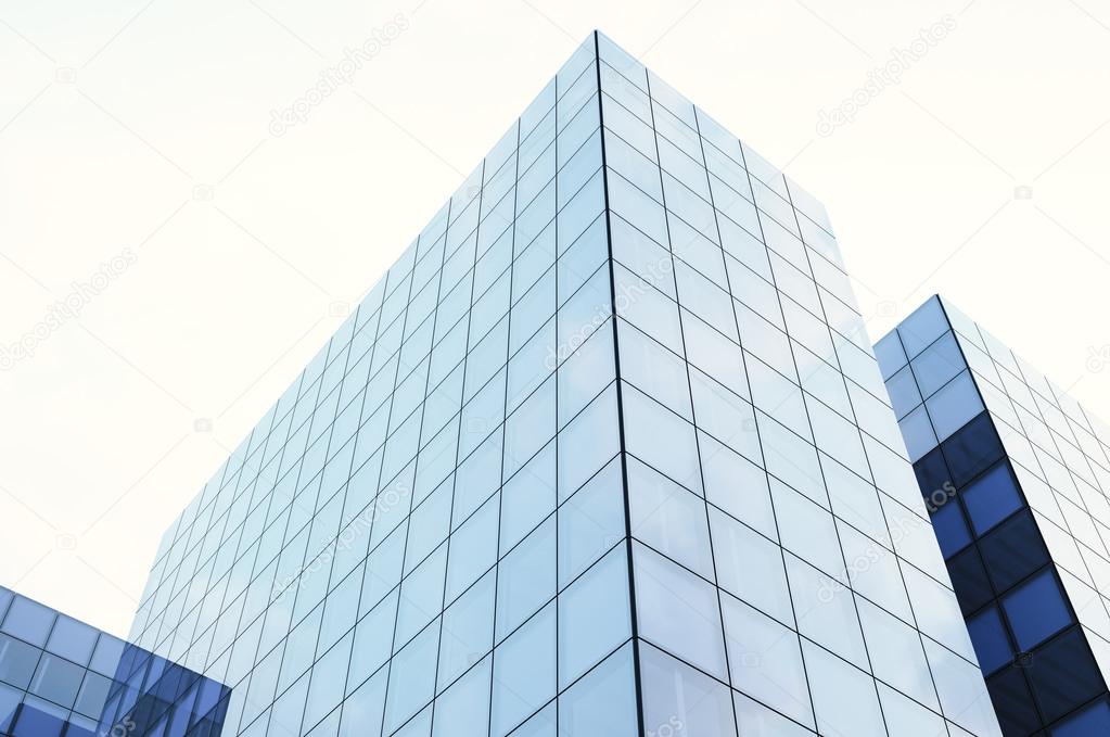 Glass blue buildings Stock Photo by ©kantver 101858320