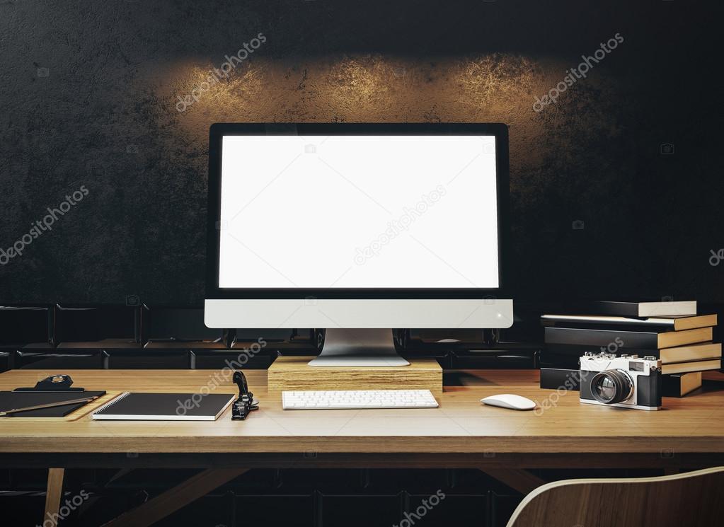 Generic design computer screen — Stock Photo © kantver #70719019