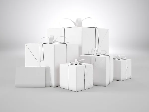 Set of blank gift boxes Stock Photo by ©kantver 98715968
