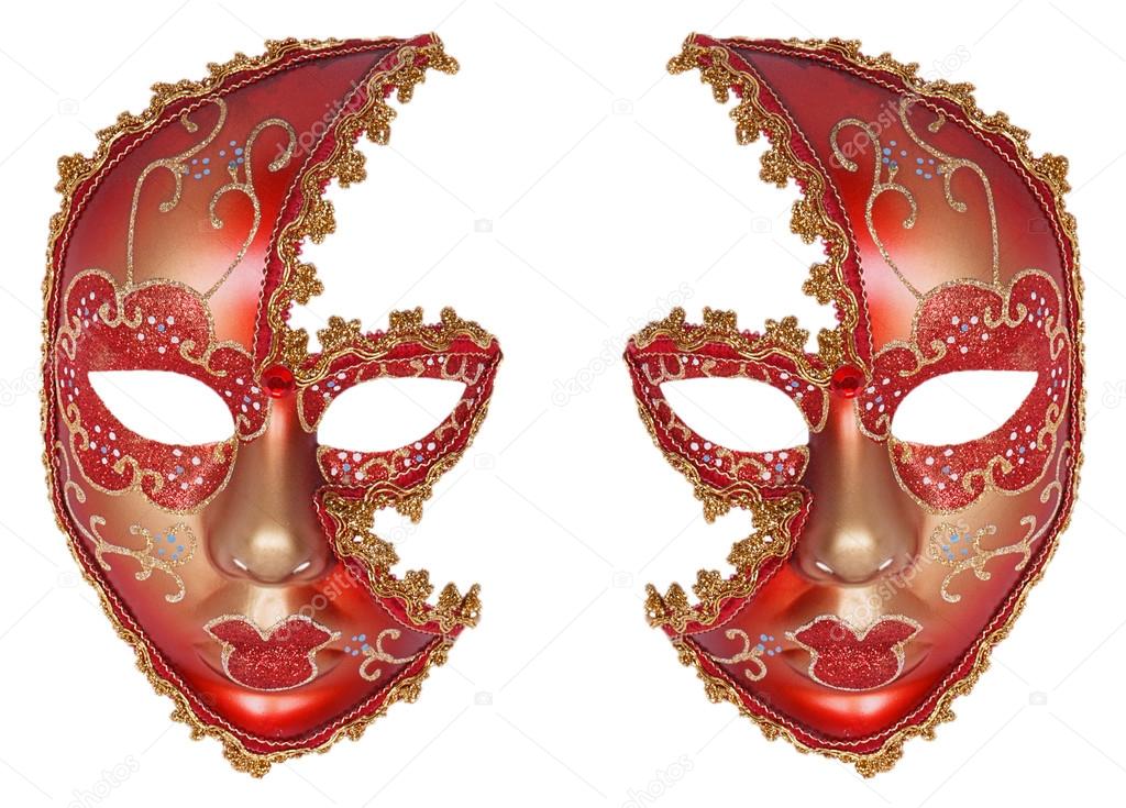 Two carnival masks — Stock Photo © GeniusKp #101729492