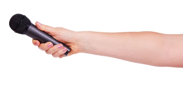 Woman hand microphone Stock Photos, Royalty Free Woman hand microphone ...
