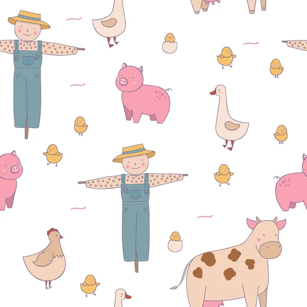 100,000 Farm pattern Vector Images | Depositphotos