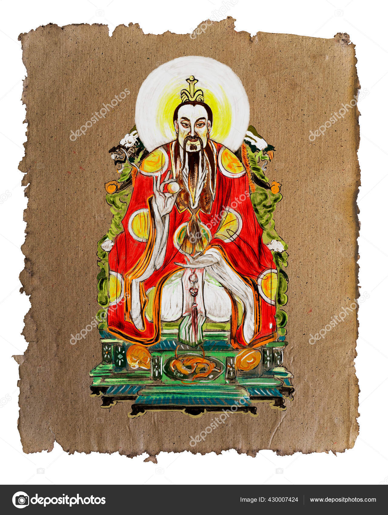 Series Great Philosophers Lao Tzu Laozi Ancient Chinese Philosopher ...