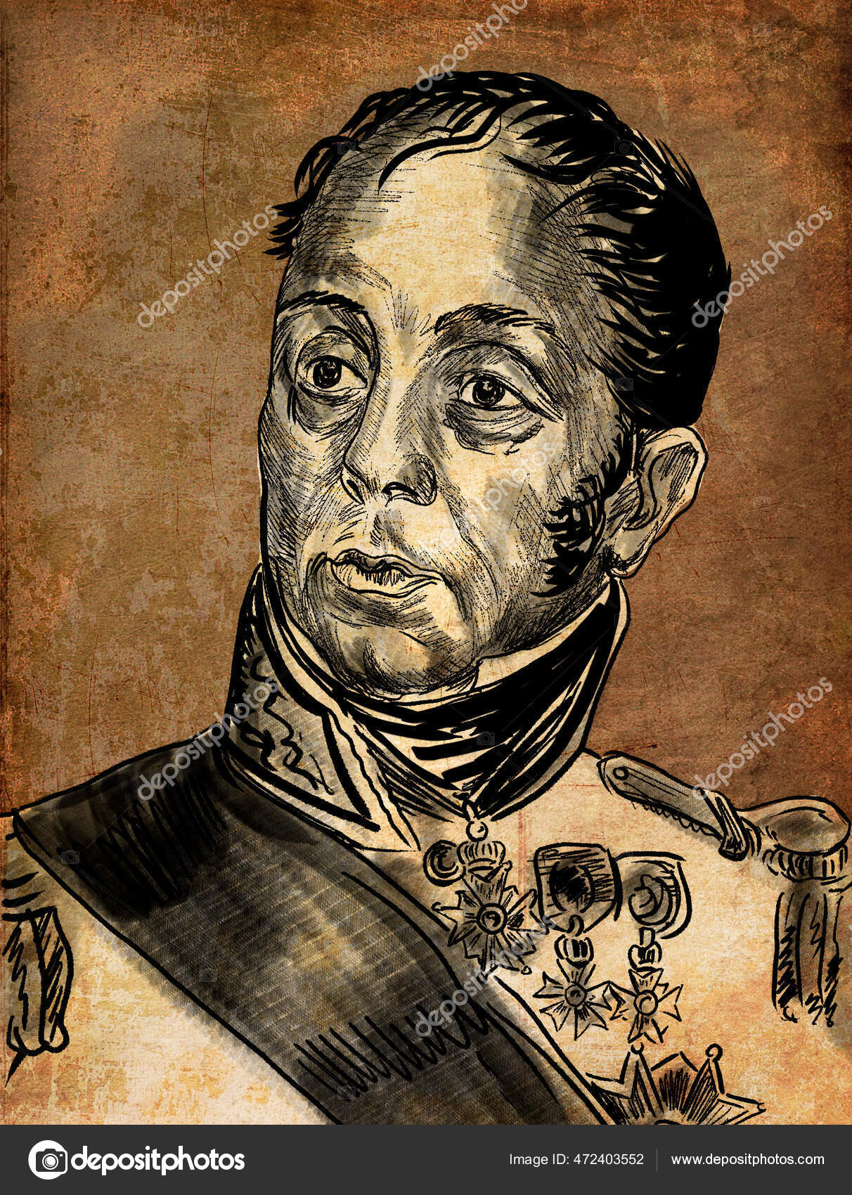 Emmanuel Grouchy 2Nd Marquis Grouchy French General Marshal Empire ...