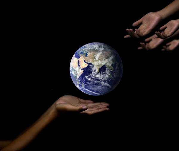 give me to help the earth, world concept - Stock Image - Everypixel