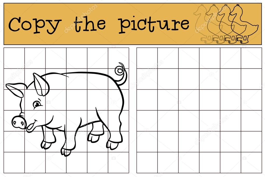 _copy the picture_ — Stock Vector © ya-mayka #109337930