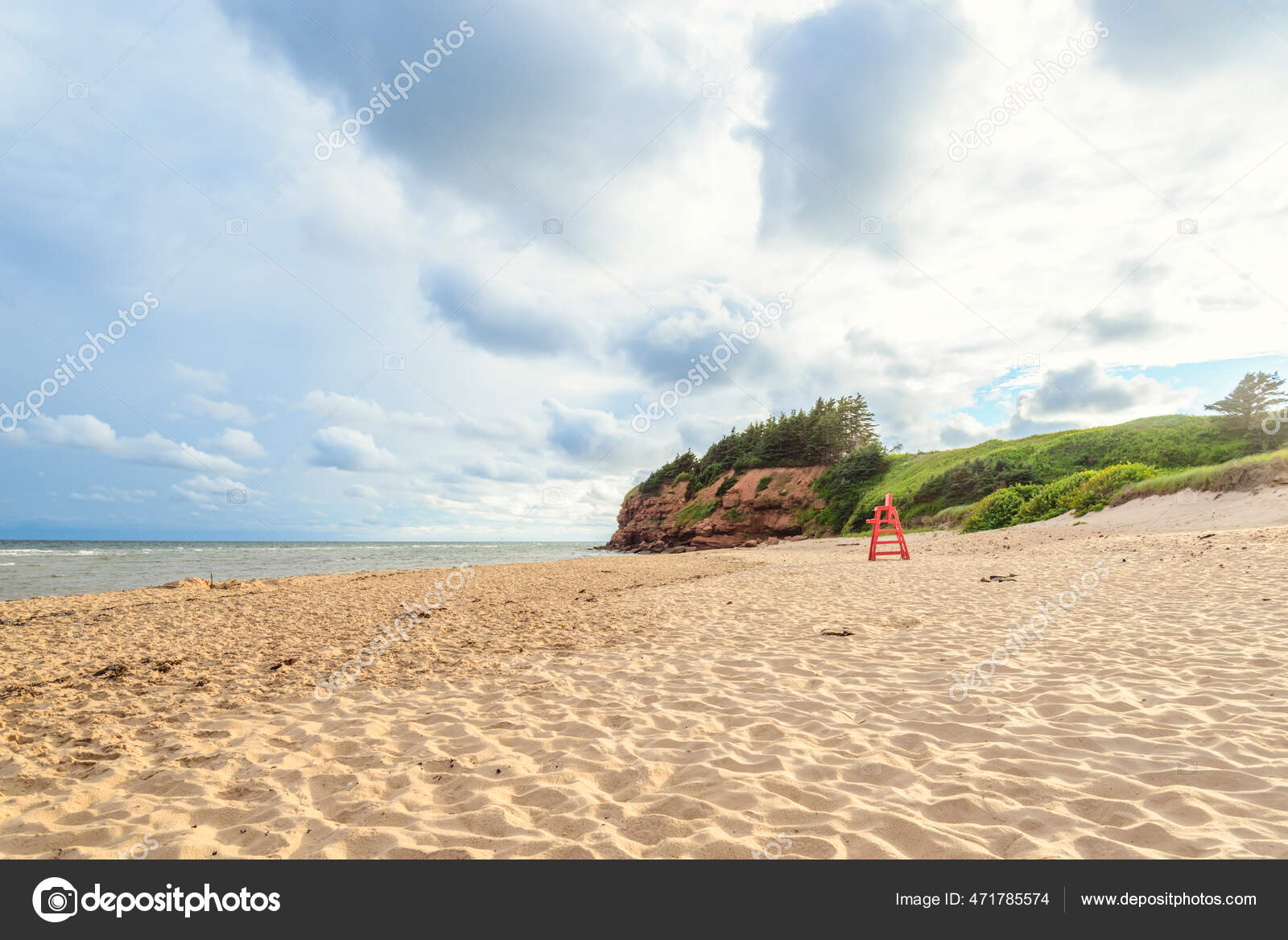 Playa Basin Head Point East Coastal Drive Prince Edward Island ...