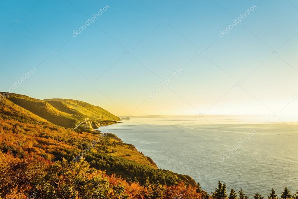 Cabot Trail in the fall — Stock Photo © VadimPetrov #55249685