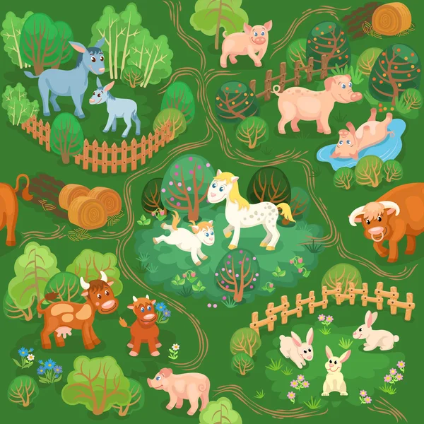 100,000 Farm pattern Vector Images | Depositphotos