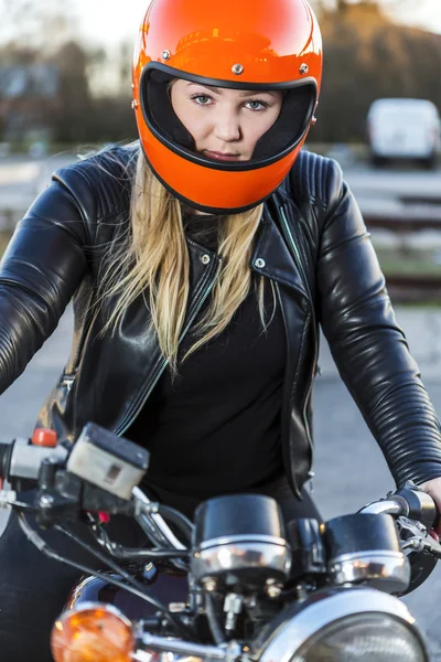 Plus size woman on motorcycle Stock Photos, Royalty Free Plus size ...