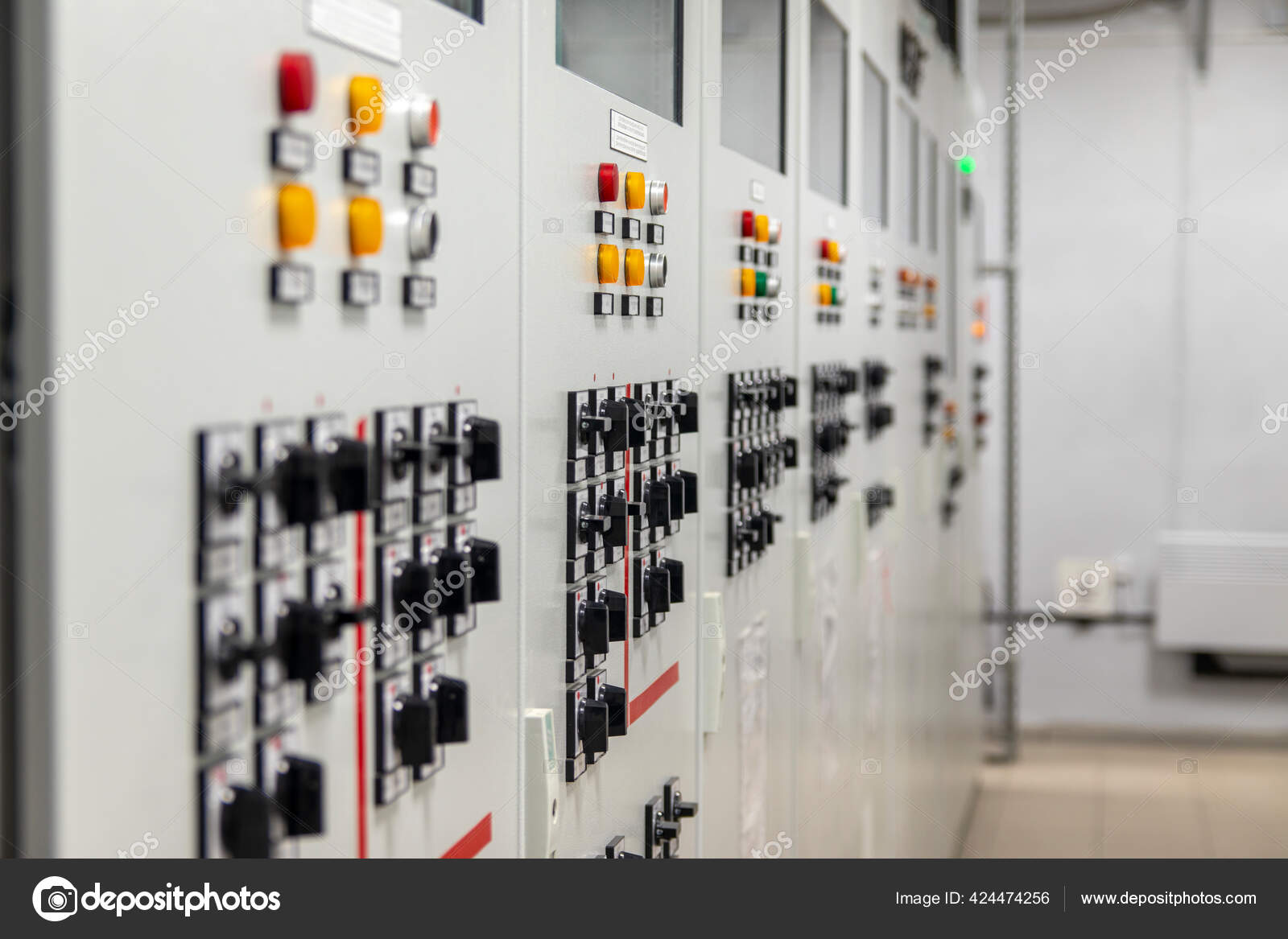 Electrical Switchgear Industrial Switch Box Substation Control Safety ...
