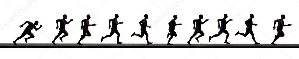 100 meter run Pictures, 100 meter run Stock Photos & Images ...