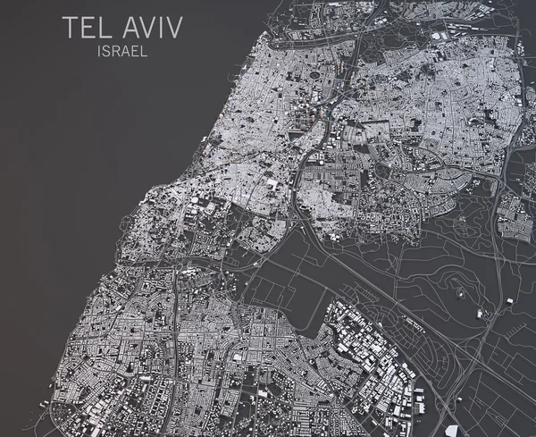 Tel aviv map Stock Photos, Royalty Free Tel aviv map Images | Depositphotos