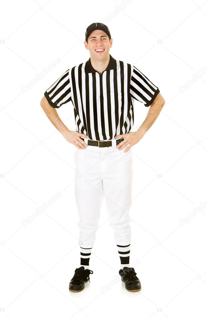 Referee: Happy Football Referee Stock Photo by ©sjlocke 57596155