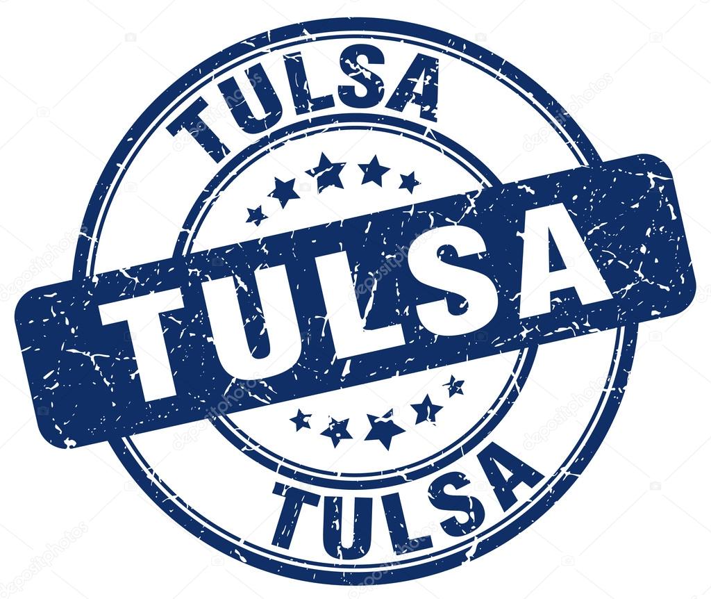 Tulsa blue grunge round vintage rubber stamp.Tulsa stamp.Tulsa round ... Tulsa blue grunge round vintage rubber stamp.Tulsa stamp.Tulsa round ...