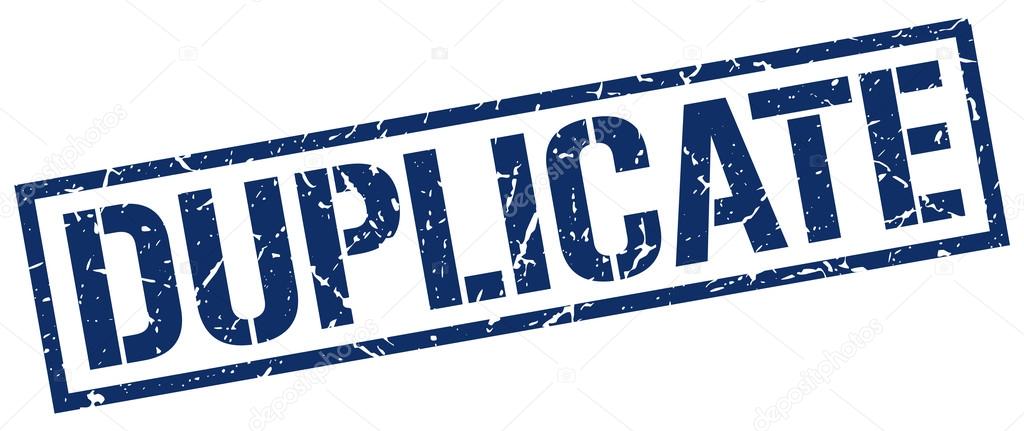 Duplicado