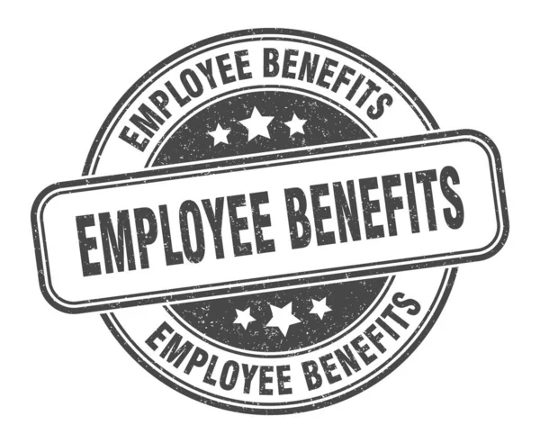 Employee Benefits Stamp Employee Benefits Sign Label Transparent Background Stock Vector by ...