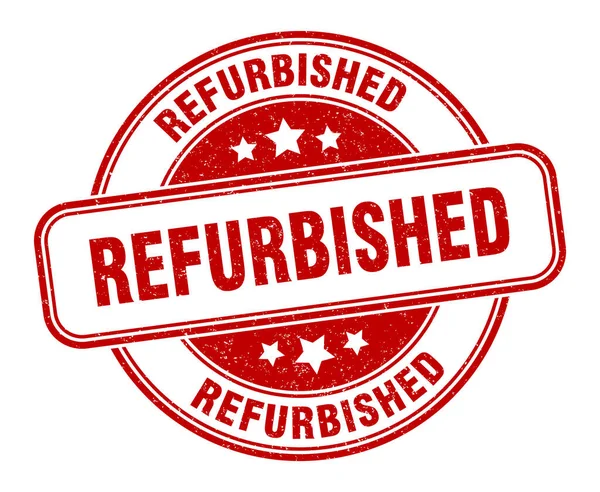 Refurbished Sign Isolated Sticker Ribbon Tag Stock Vector by ©Aquir014b ...