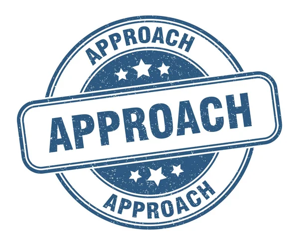 Approach Stamp Approach Sign Label Transparent Background Stock Vector ...