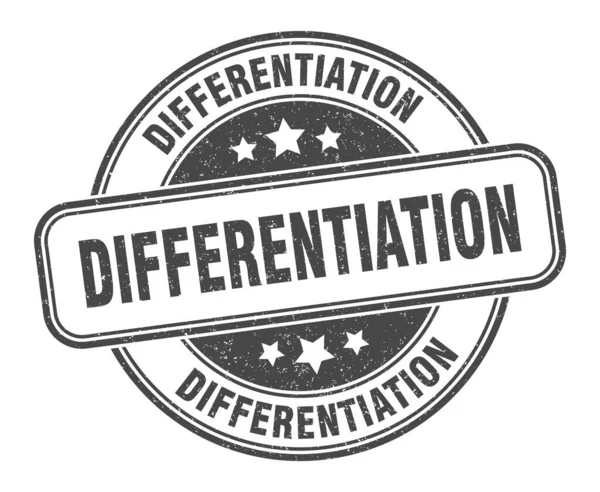 Differentiation Stamp Differentiation Sign Label Transparent Background ...