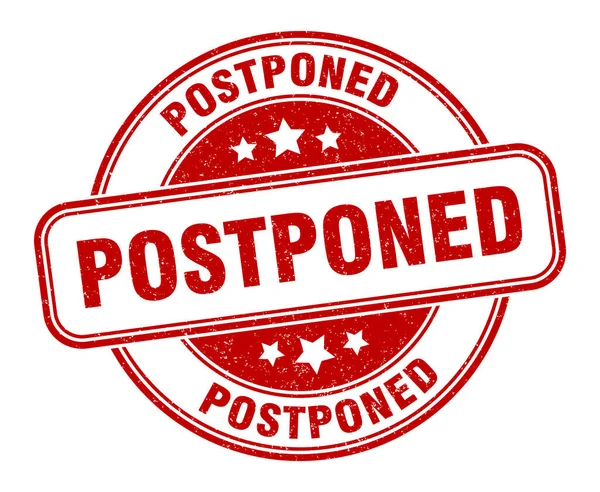 Postponed Vector Art Stock Images | Depositphotos
