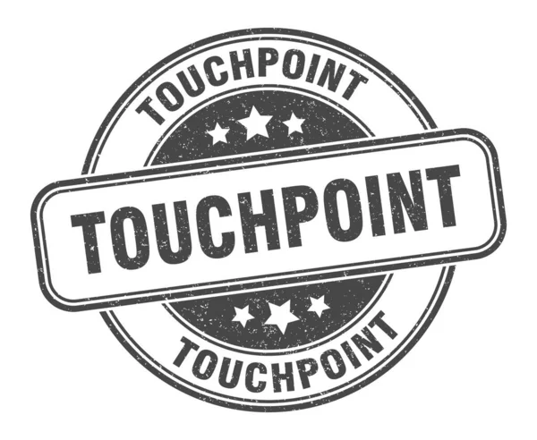 Touchpoint Stamp Touchpoint Sign Label Transparent Background Stock Vector by ©Aquir014b 702993624