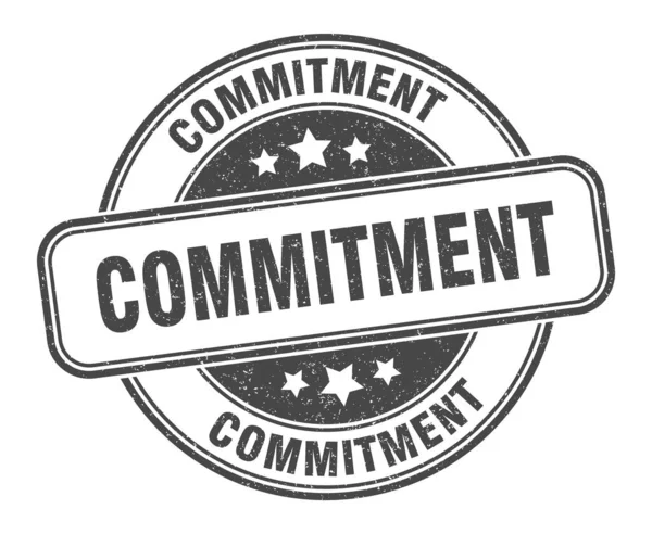 Commitment Stamp Commitment Sign Label Transparent Background Stock ...