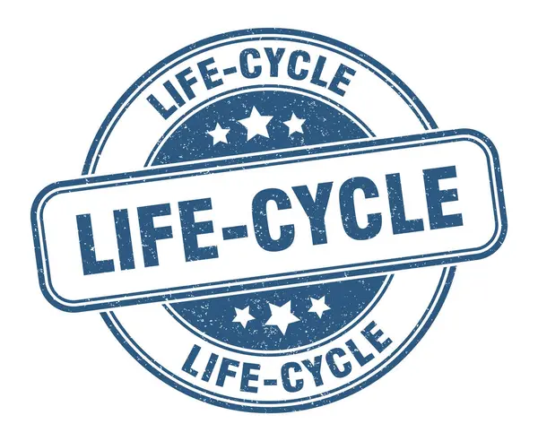 Life Cycle Stamp Life Cycle Sign Label Transparent Background Stock ...