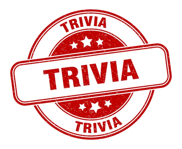 Trivia Stamp Trivia Sign Label Transparent Background Stock Vector by ...
