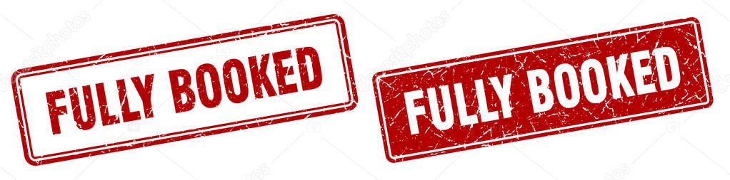 105 Fully booked stamp Vector Images, Fully booked stamp Illustrations | Depositphotos