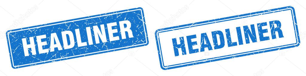 Headliner, Royalty-free Headliner Vector Images & Drawings | Depositphotos®