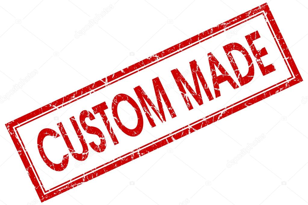 Custom made red square stamp isolated on white background Stock Photo ...