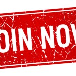 Grunge Red Join Now Word Square Rubber Seal Stamp White Stock Vector ...