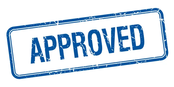 Approved stamp Stock Photo by ©Aquir014b 26987165