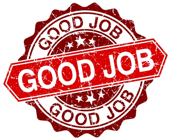 Good job red grunge round vintage rubber stamp.good job stamp.good job ...