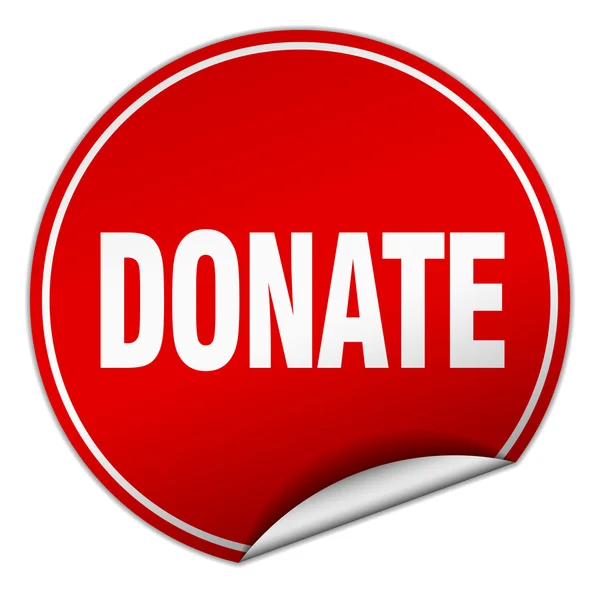 Red Donate Button