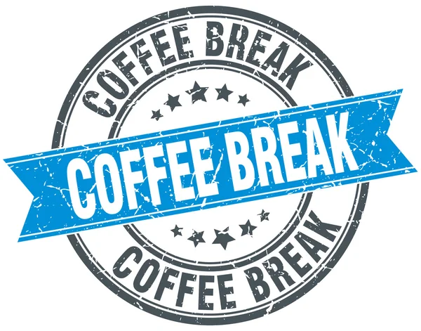 Coffee Break Stamp Coffee Break Sign Label Transparent Background Stock ...