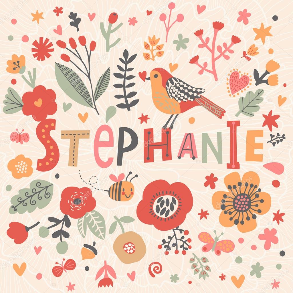 Stephanie Name Designs