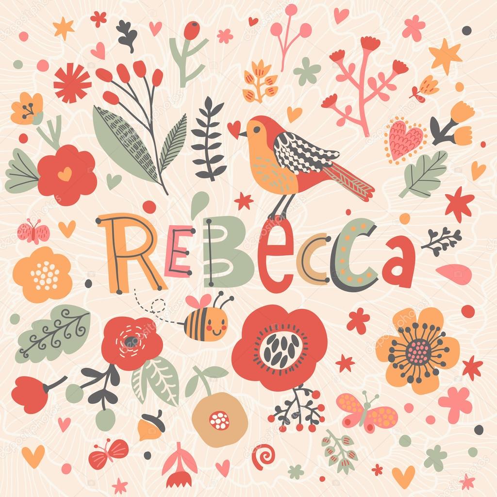 Rebecca Name Wallpaper